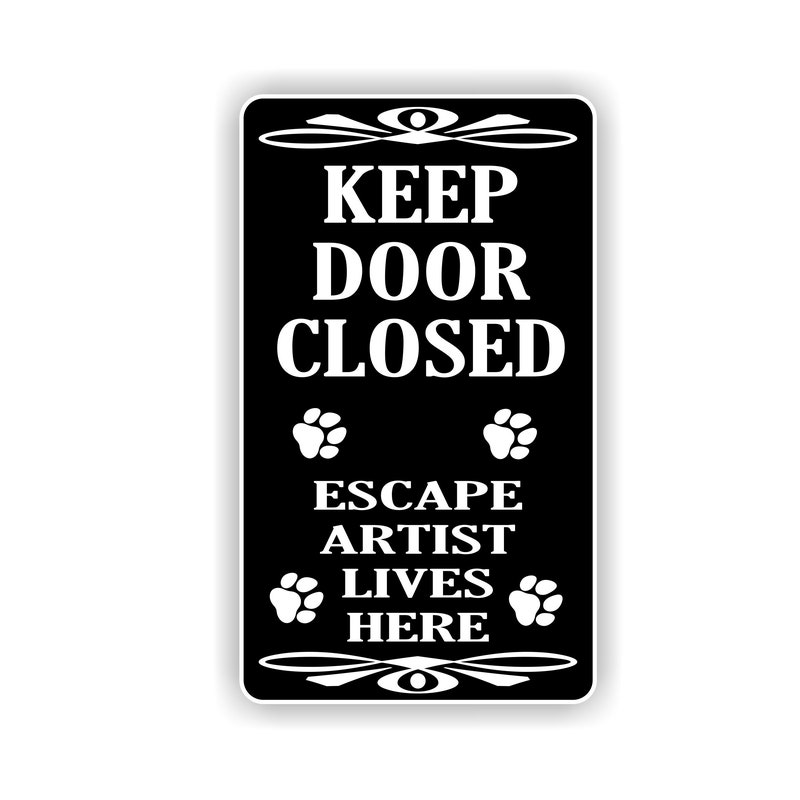Keep Out Dog Sign - Etsy