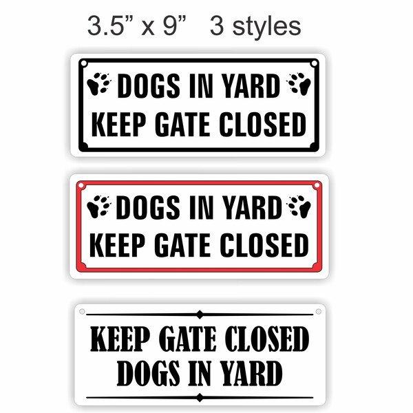 Beware of Dog Sign - Etsy