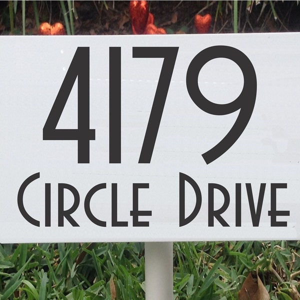 Address Sign Post - Etsy