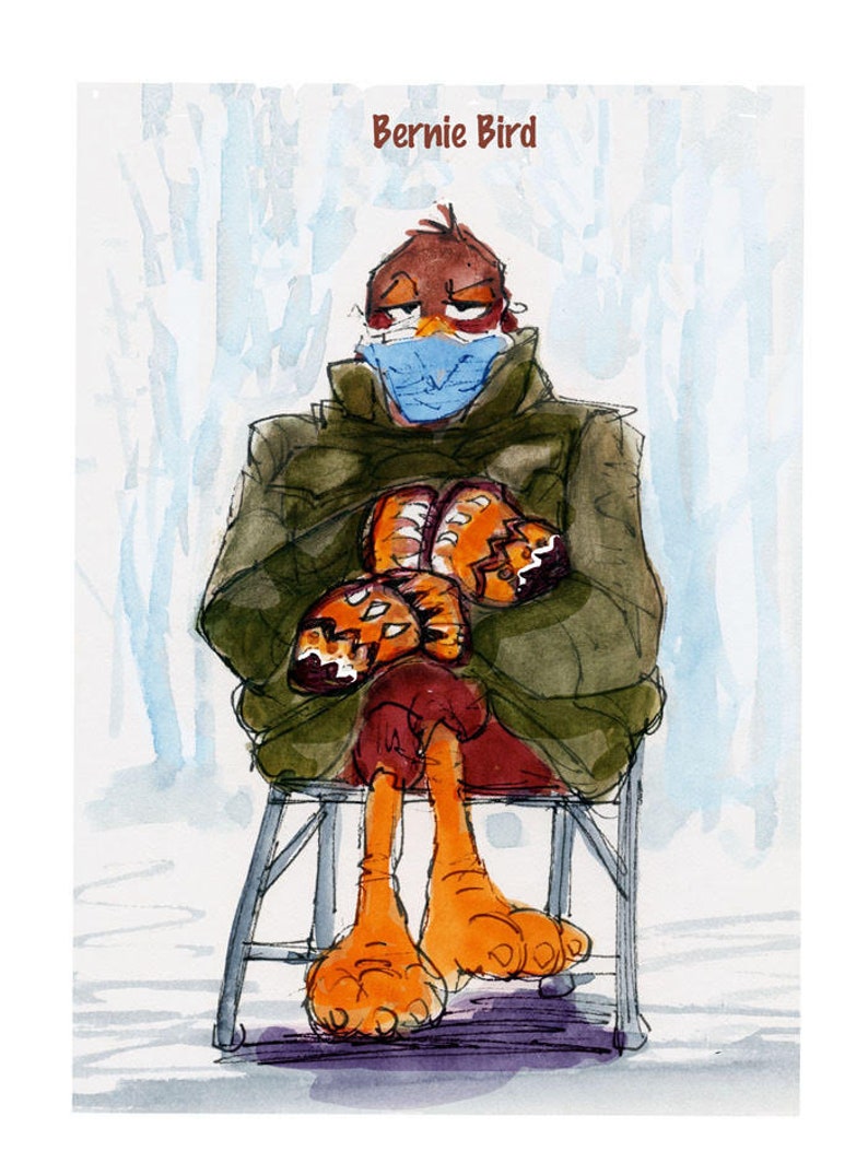 Bernie BIRD - Etsy