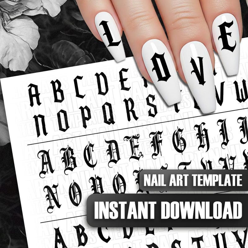 Character Nail Art - Etsy UK