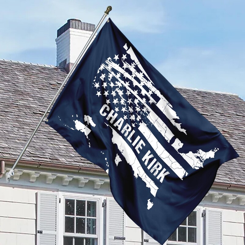 Charlie Kirk Garden Flags - Etsy