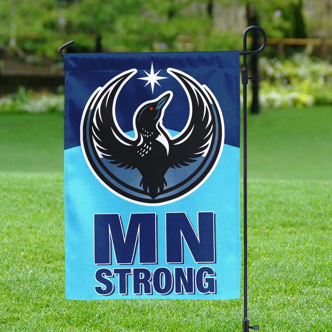 Minnesota Resistance Garden Flag, Rebel Style Loon Resistance, Anti ICE ...