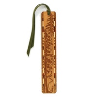 Adventure Wood Bookmarks With Tassels - Set of 8 - Mountains Explore ...