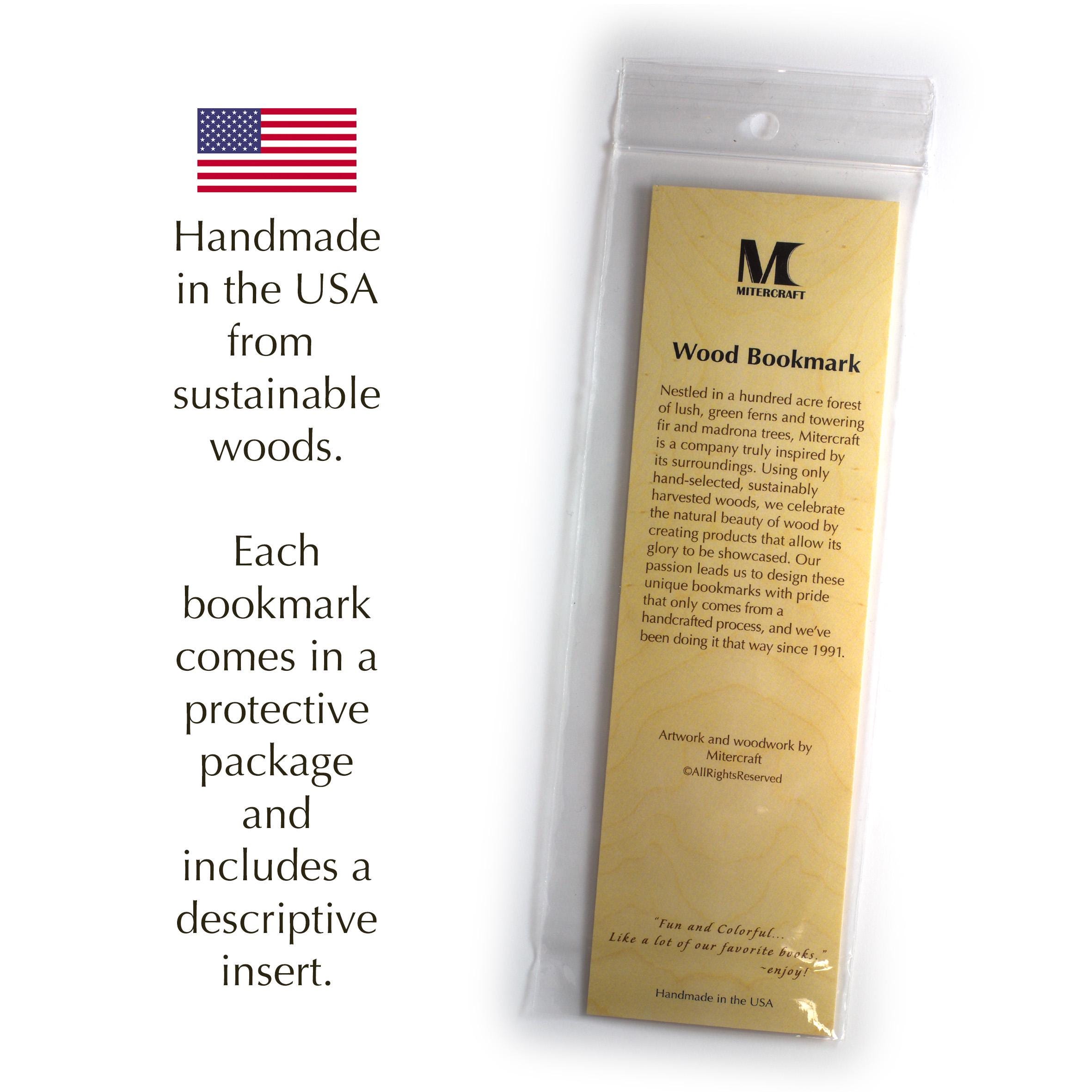 Benjamin Franklin Knowledge Quote Engraved Wooden Bookmark ...