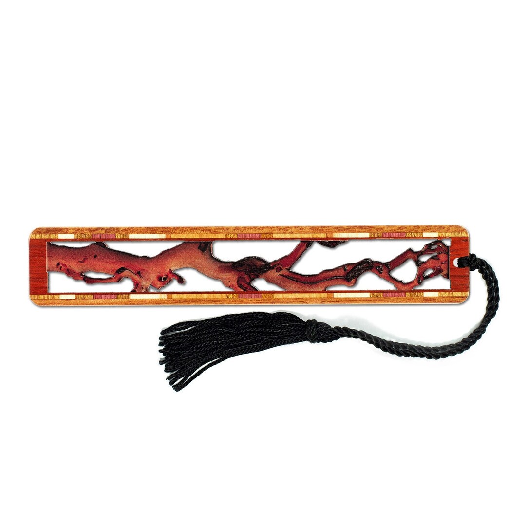 Madrona Branch Handmade Engraved Wooden Bookmark - Made in the USA - Etsy