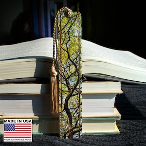 Hawaiian Monkeypod Tree Handmade Wooden Bookmark - Made in the USA - Etsy
