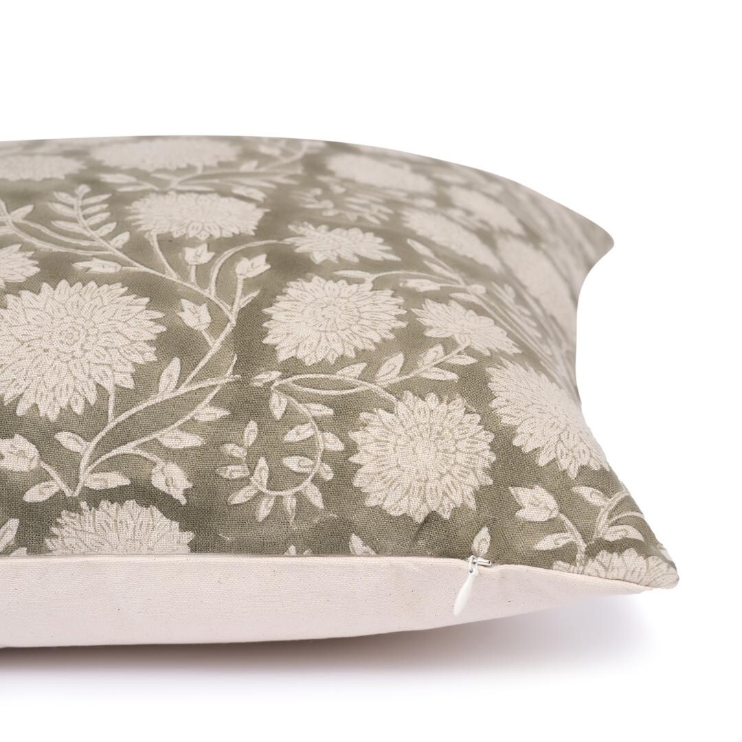 Sage Green Pillow Cover Spring Floral Throw Pillow French Country ...