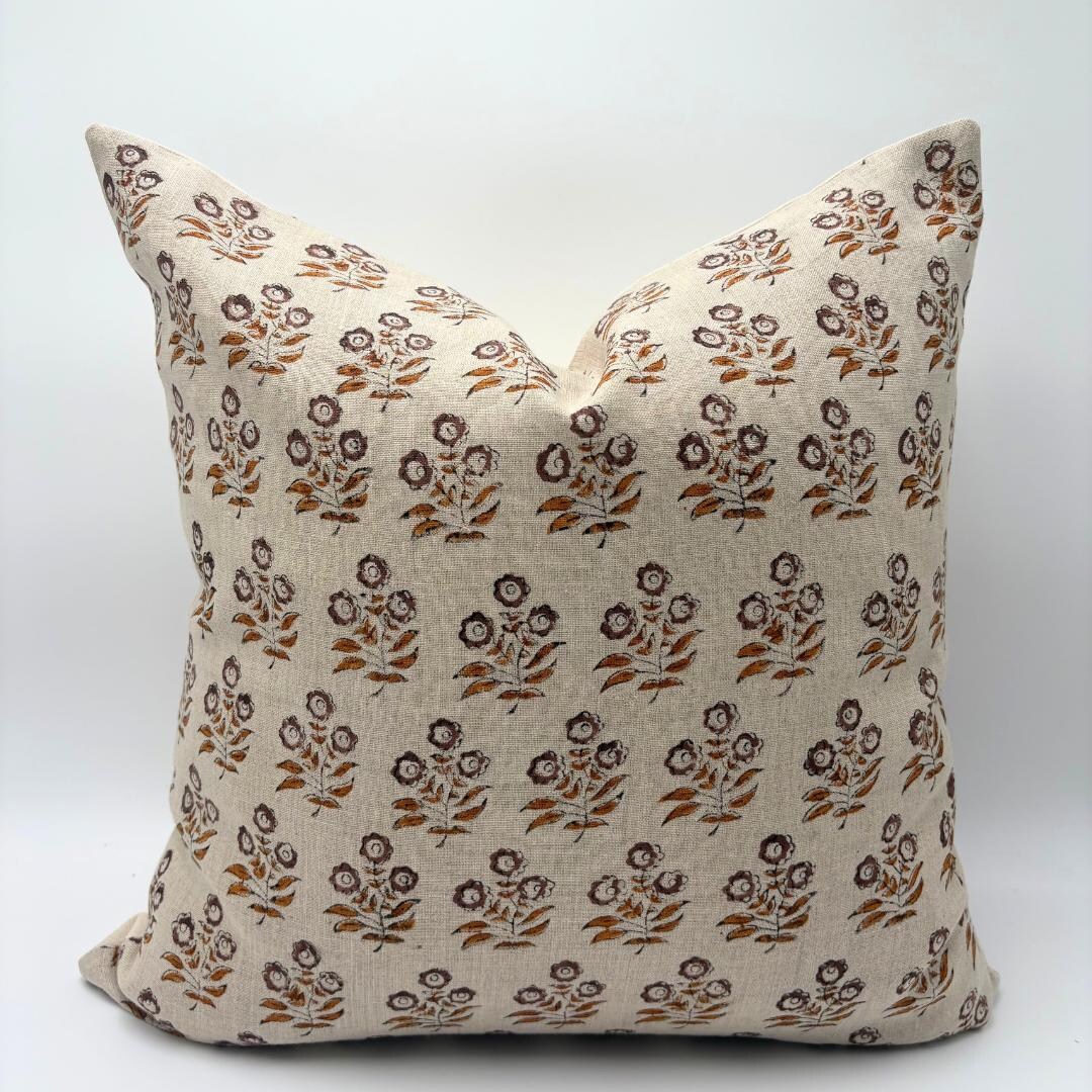 Floral Pillow Pillow Cover Fall French Country Pillow Cover Farmhouse ...