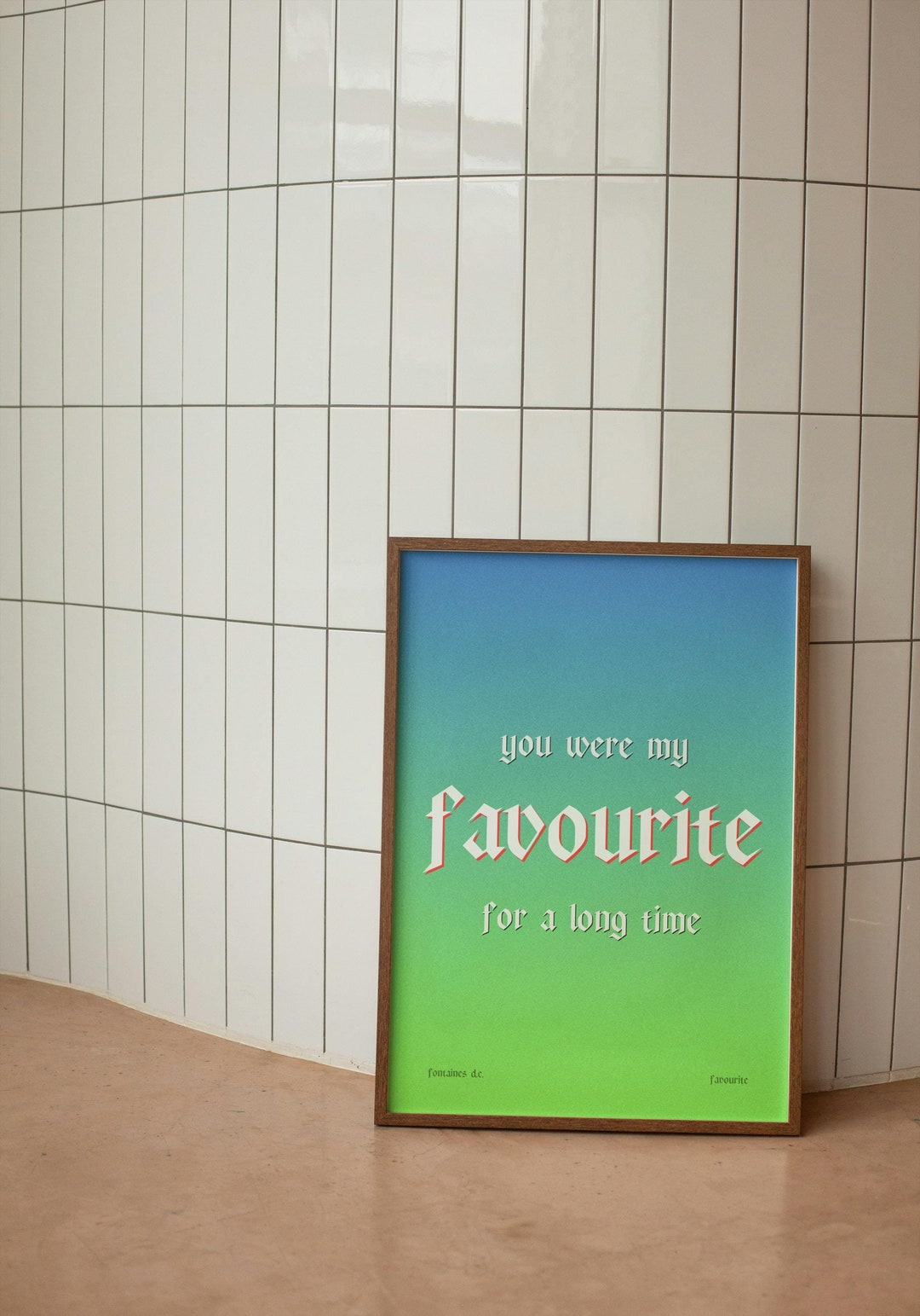 Fontaines DC | Favourite | Art Print - Etsy