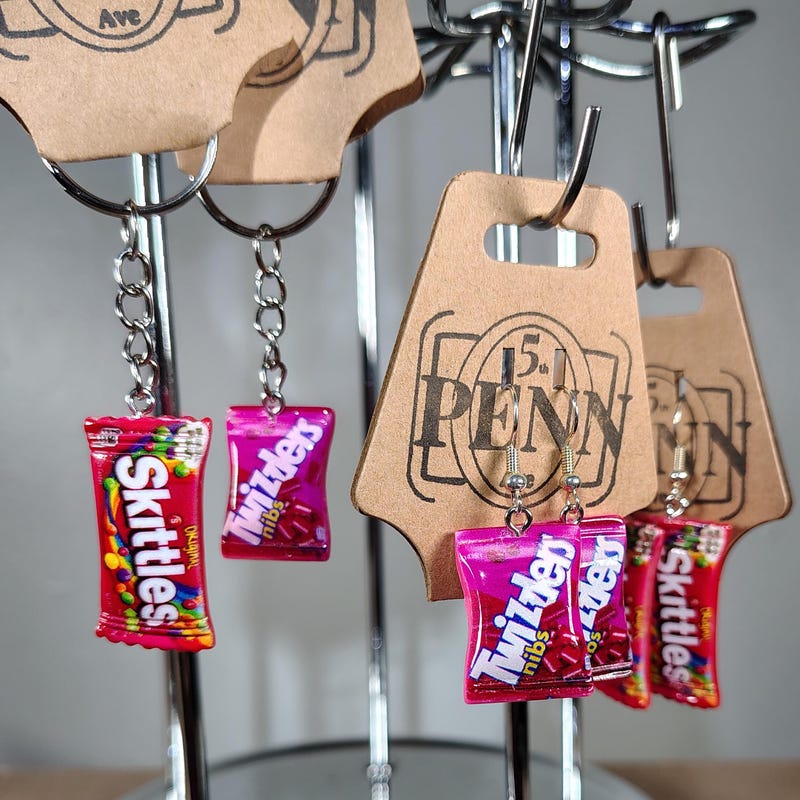 Candy Keychain - Etsy