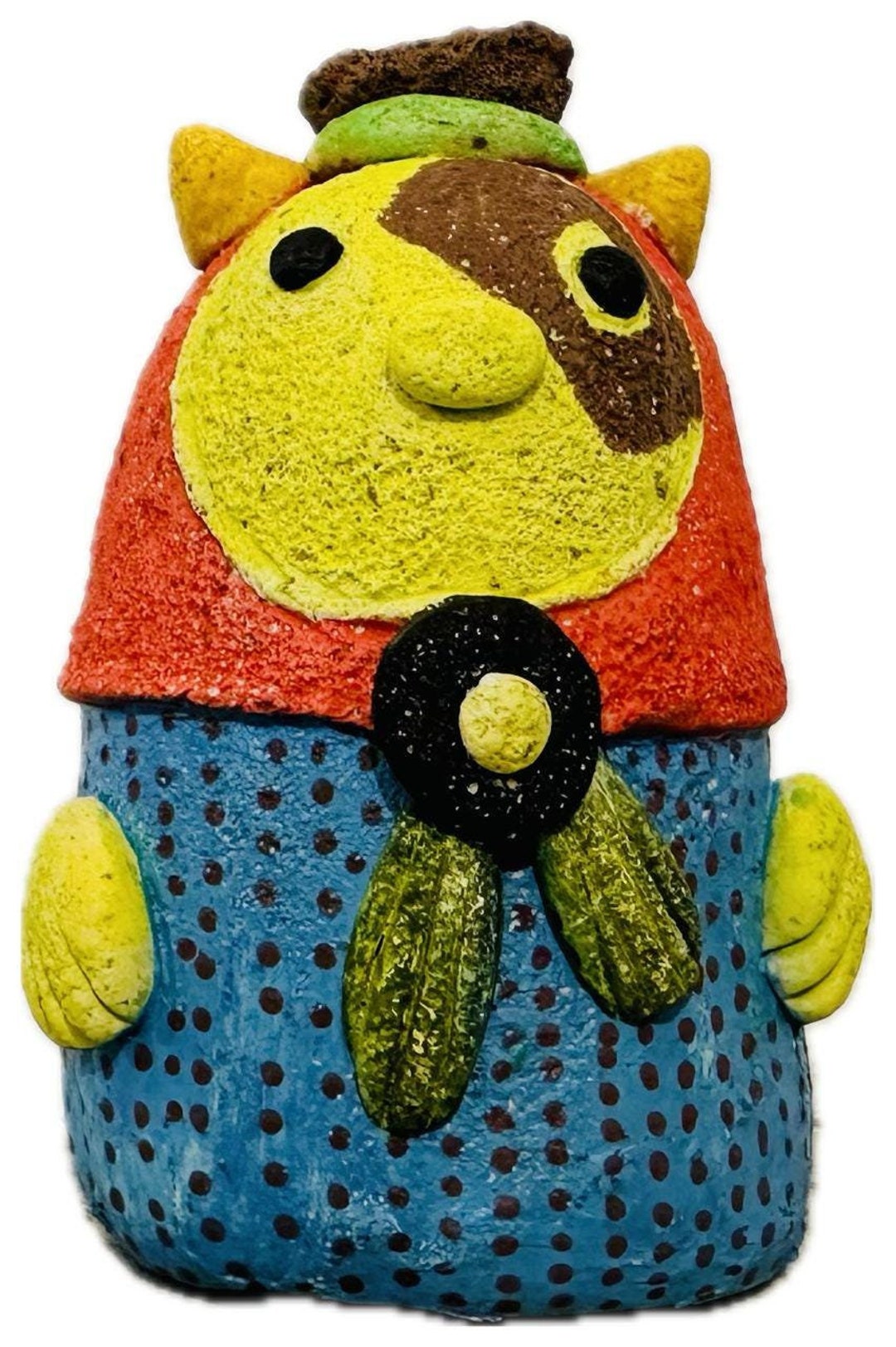 Captain Patchy Cute Clay Gnome Room Diffuser & Collectible Toy, Fun ...