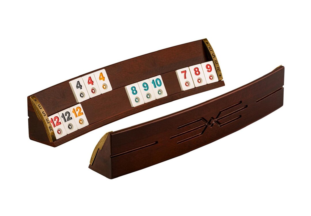Handmade Wooden Oval Rummikub Set With Carry Case and Pouch - Etsy