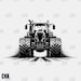 5 Fendt Tractor Svg. Bundle Fendt Svg. Engineering Vehicles. Wall Art ...