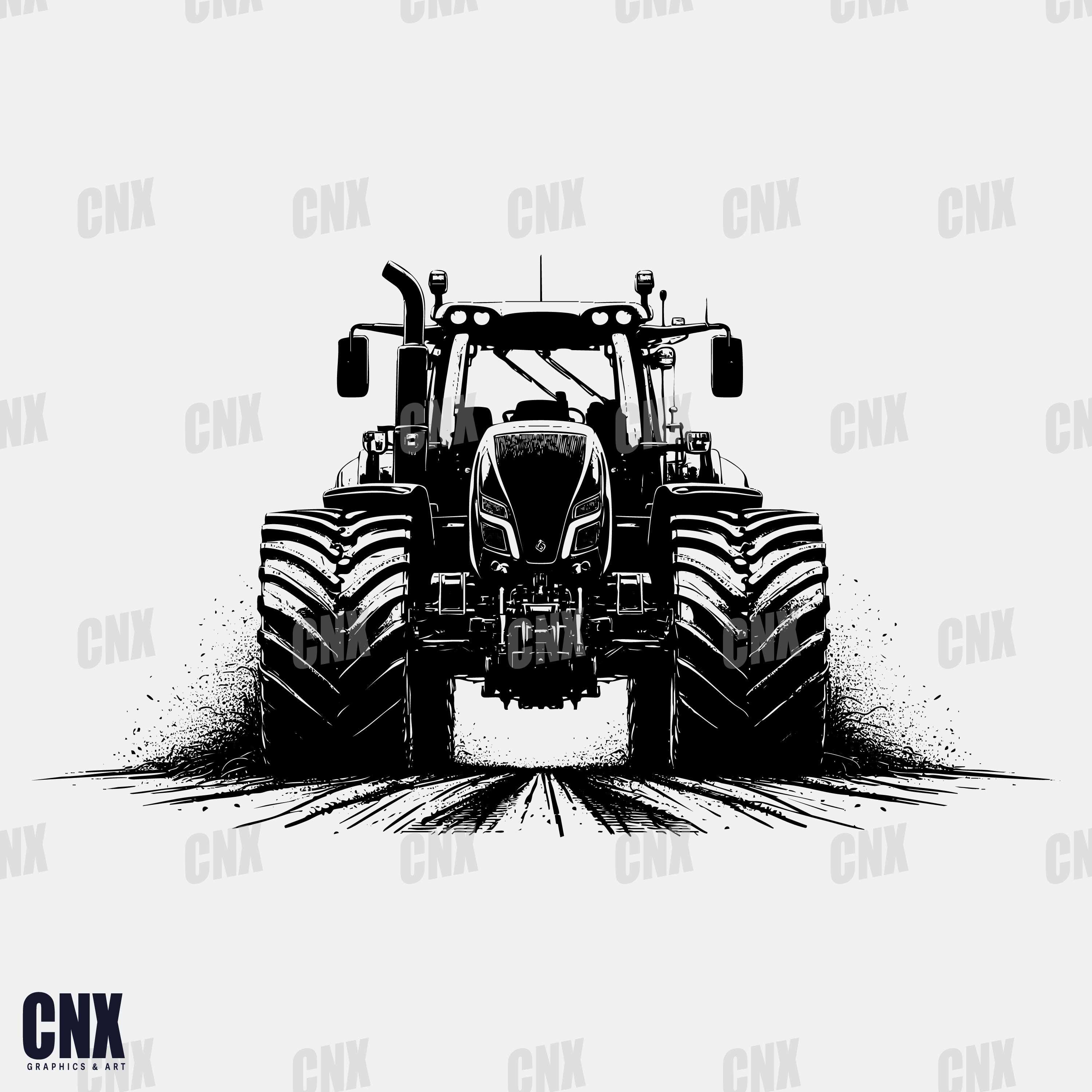 5 Fendt Tractor Svg. Bundle Fendt Svg. Engineering Vehicles. Wall Art ...