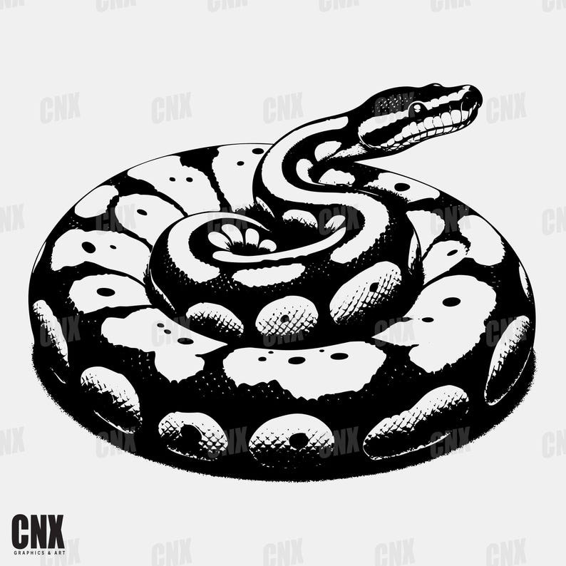 7 Ball Python Svg. Bundle Ball Python Svg. Snake Svg. Reptile. Boa ...