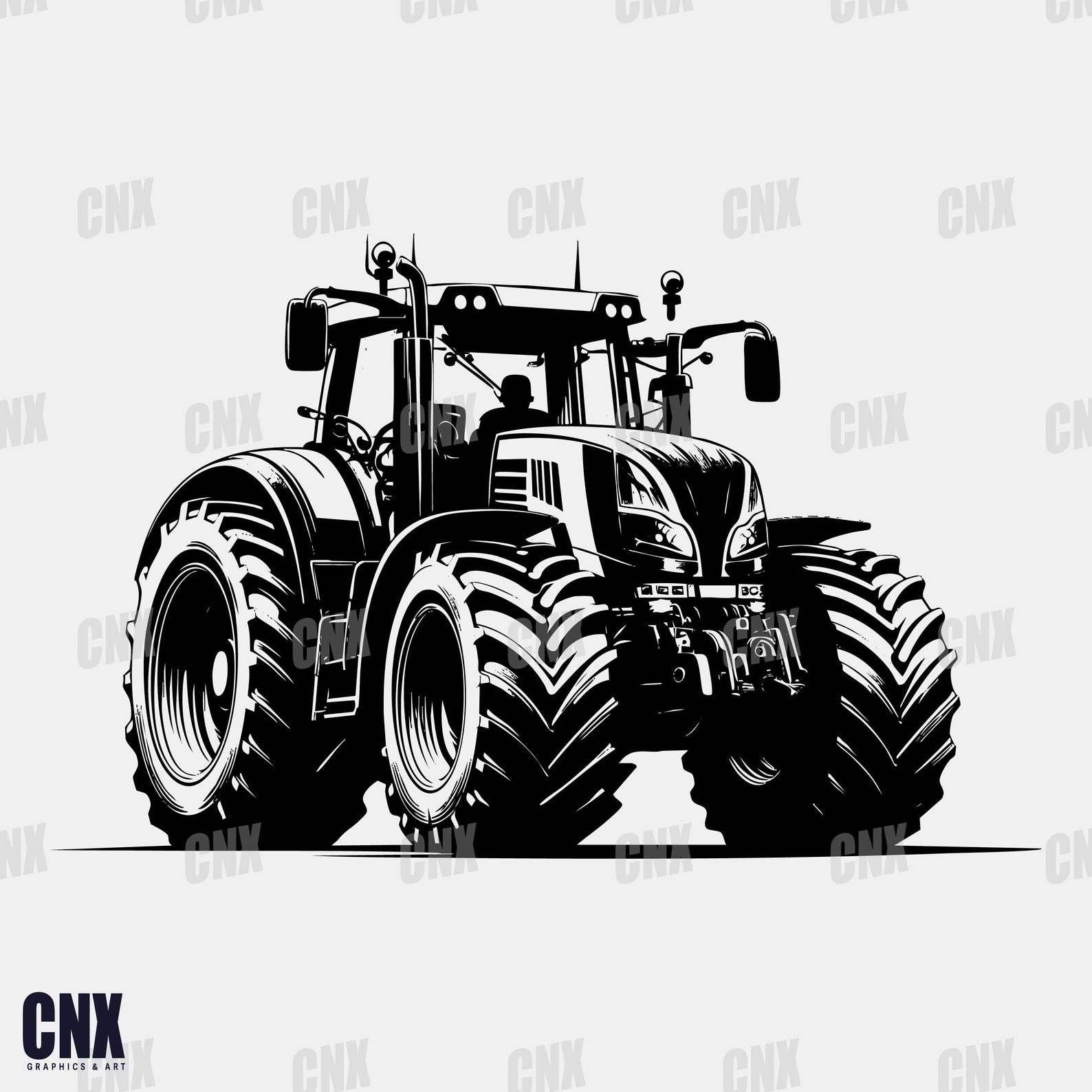 5 Fendt Tractor Svg. Bundle Fendt Svg. Engineering Vehicles. Wall Art ...