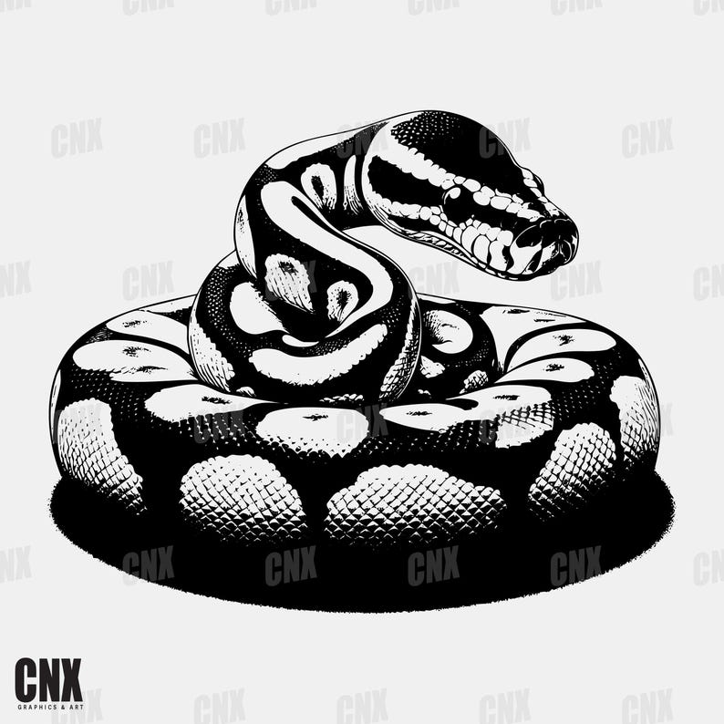 7 Ball Python Svg. Bundle Ball Python Svg. Snake Svg. Reptile. Boa ...