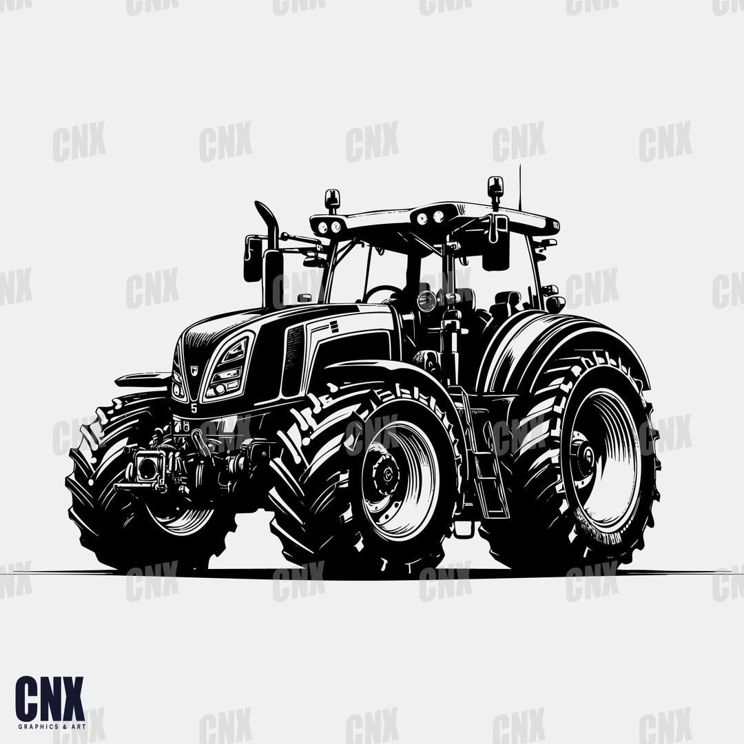 5 Fendt Tractor Svg. Bundle Fendt Svg. Engineering Vehicles. Wall Art ...