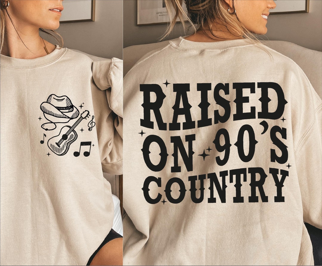 Raised on 90s Country Png, Raised on 90s Country Svg, Country Music Svg ...