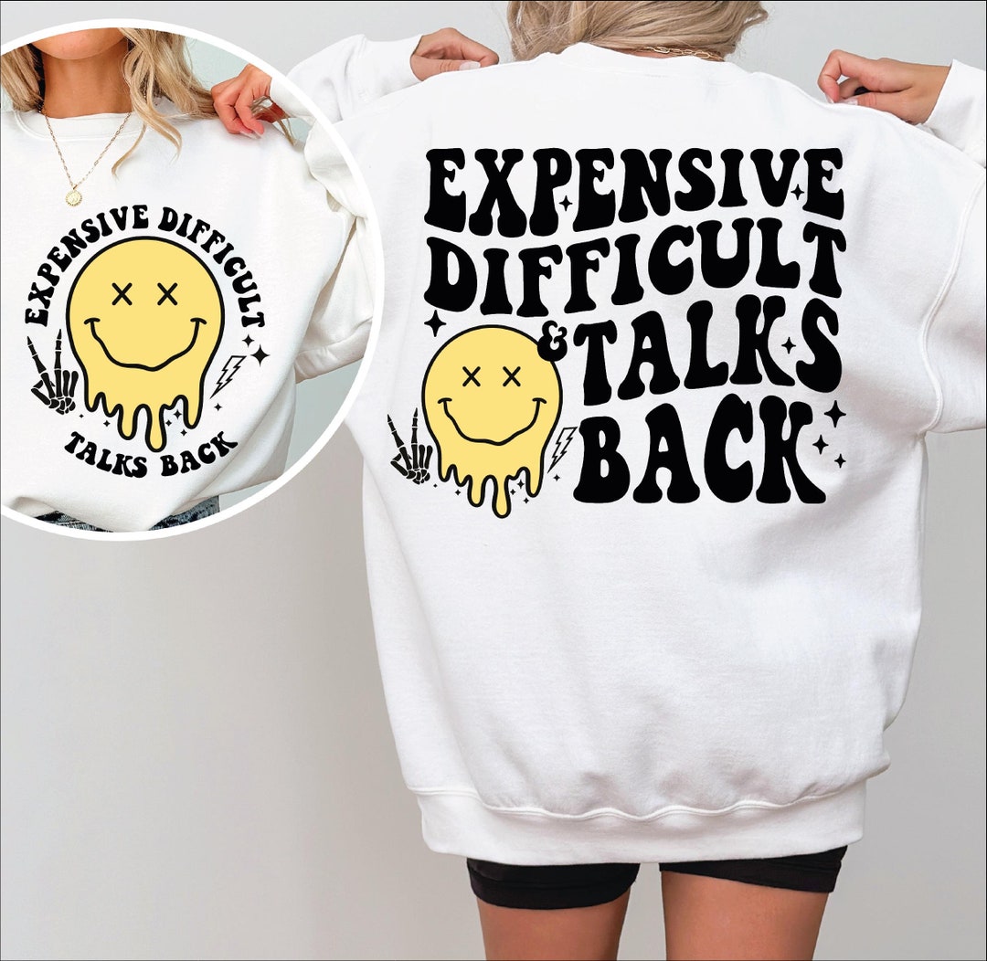 Expensive Difficult and Talk Back Svg, Expensive Difficult and Talks ...