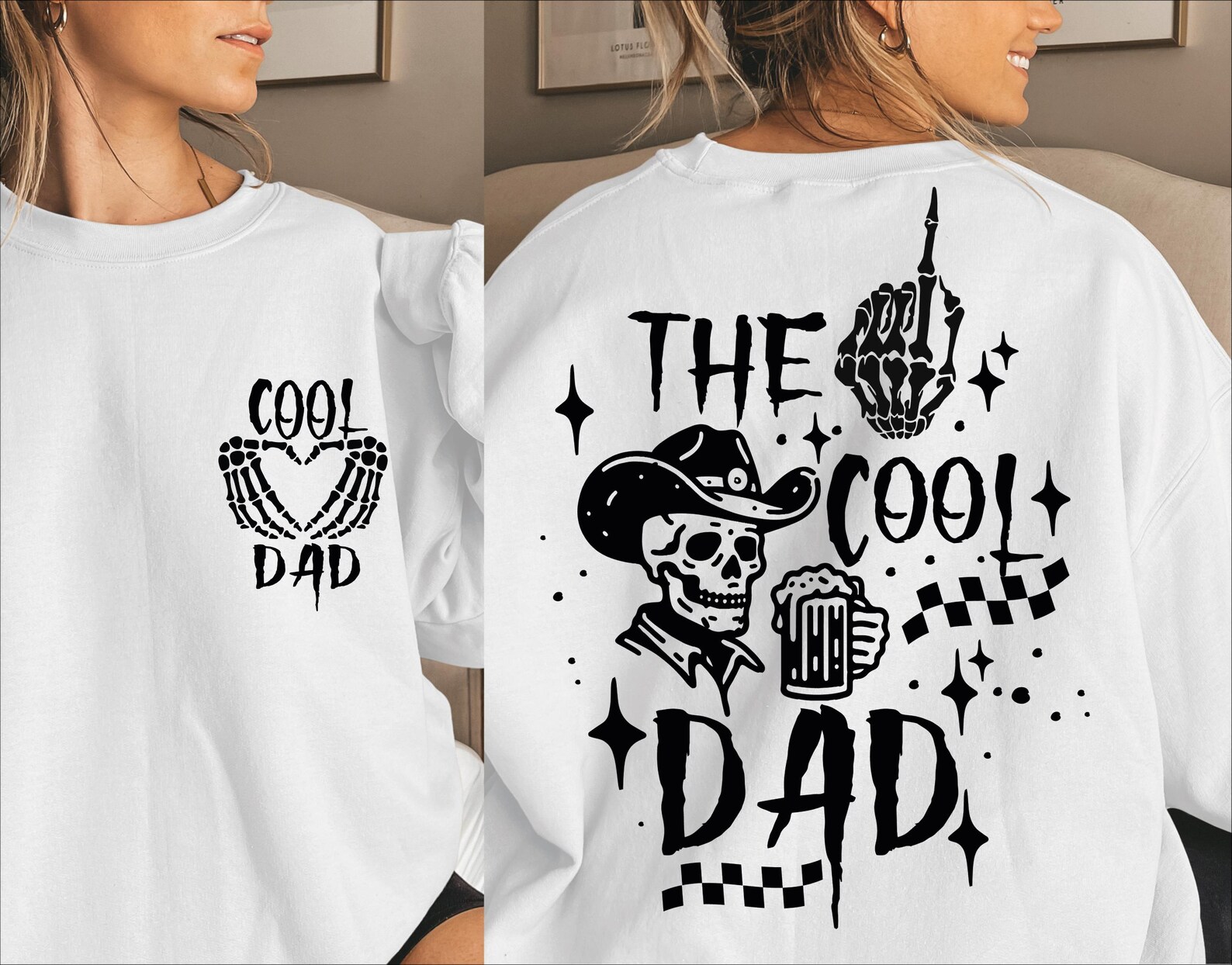The Cool Dad Png, Happy Fathers Day Png, Happy Fathers Day Svg, Happy ...