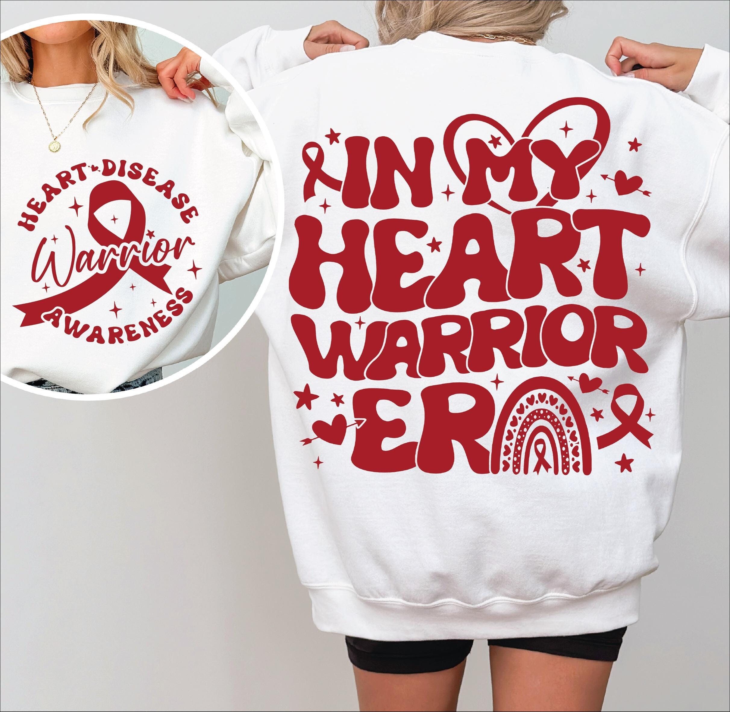 Heart Disease Awareness Svg, Heart Warrior Svg, Heart Disease Svg ...