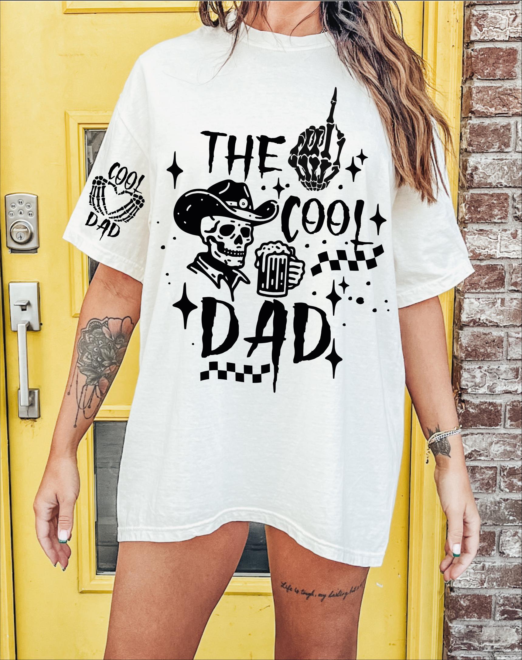 The Cool Dad Png, Happy Fathers Day Png, Happy Fathers Day Svg, Happy ...