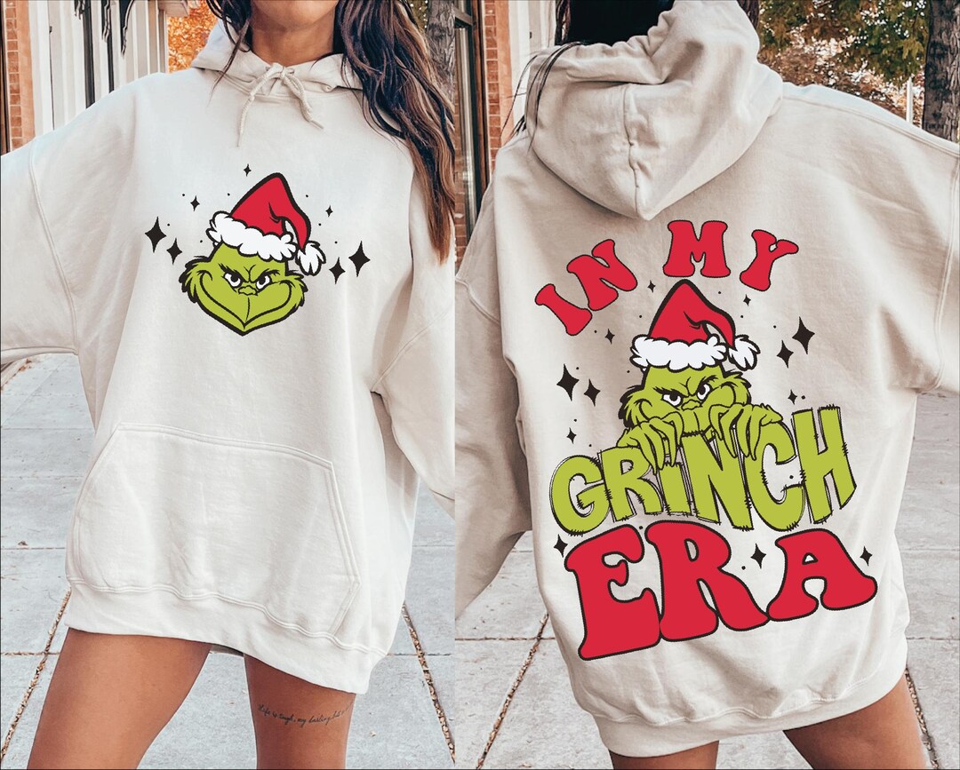 In My Grinch Era Png, Grinch Png for Shirts, Grinch Png File, Merry ...