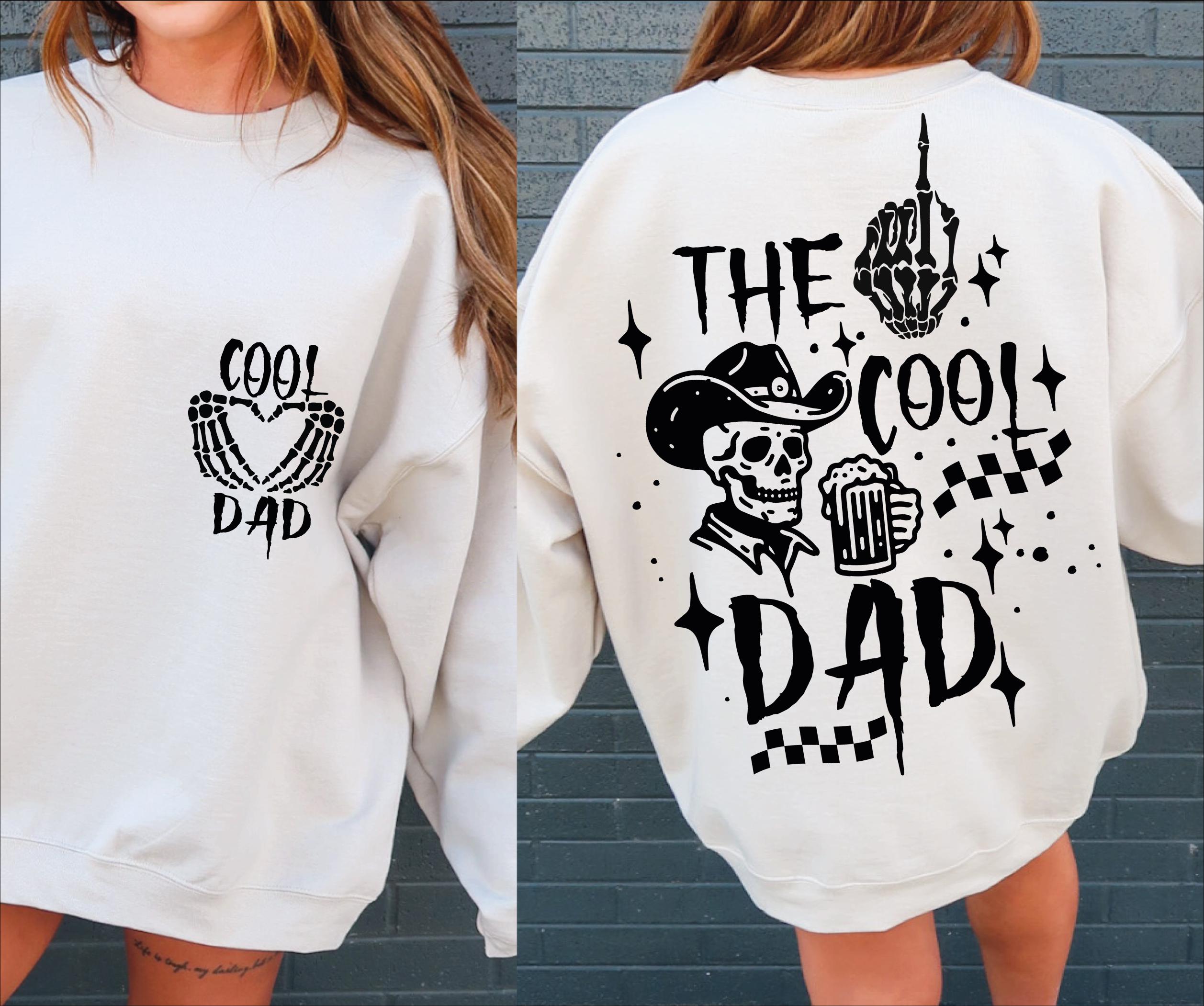 The Cool Dad Png, Happy Fathers Day Png, Happy Fathers Day Svg, Happy ...