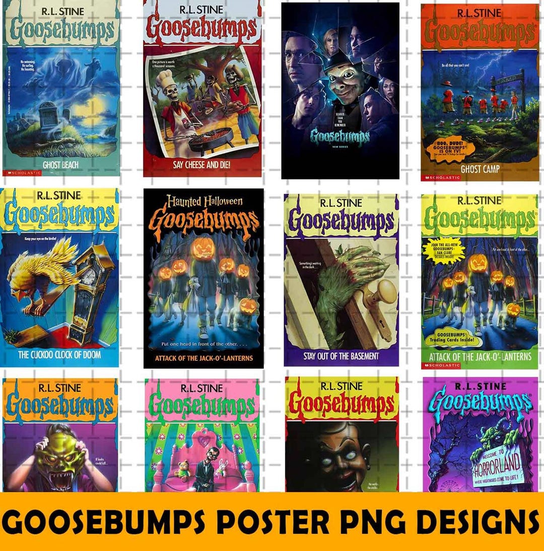 Goosebumps Movie Halloween Bundle Png, Goosebumps Welcome to Horrorland ...