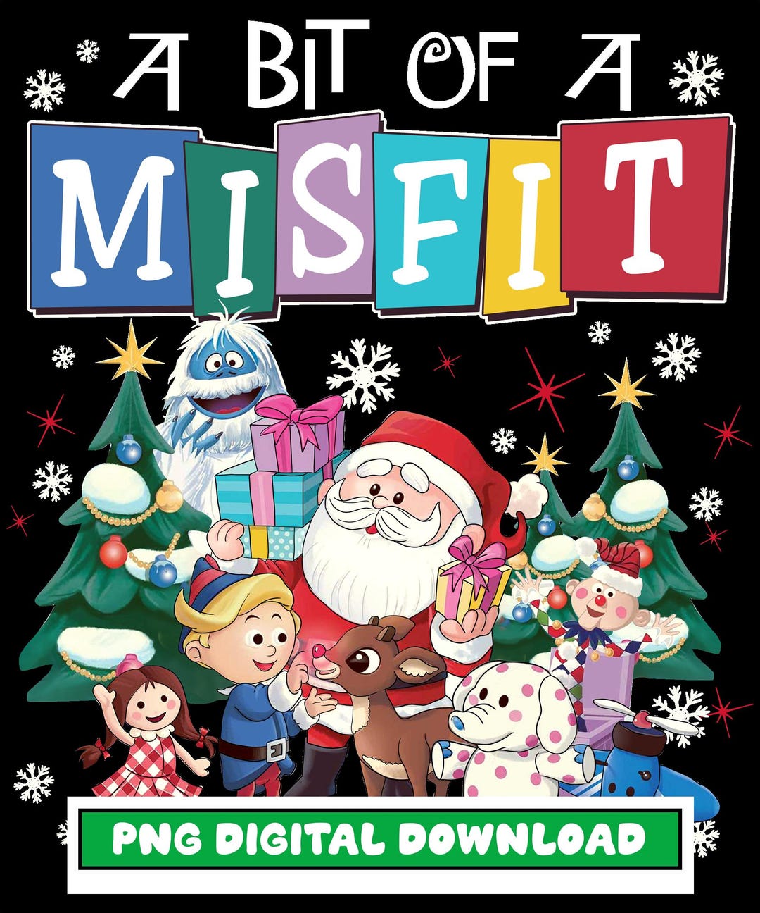 Misfits Toys Christmas Png, Rudolphs the Red Nosed Reindeer Png ...
