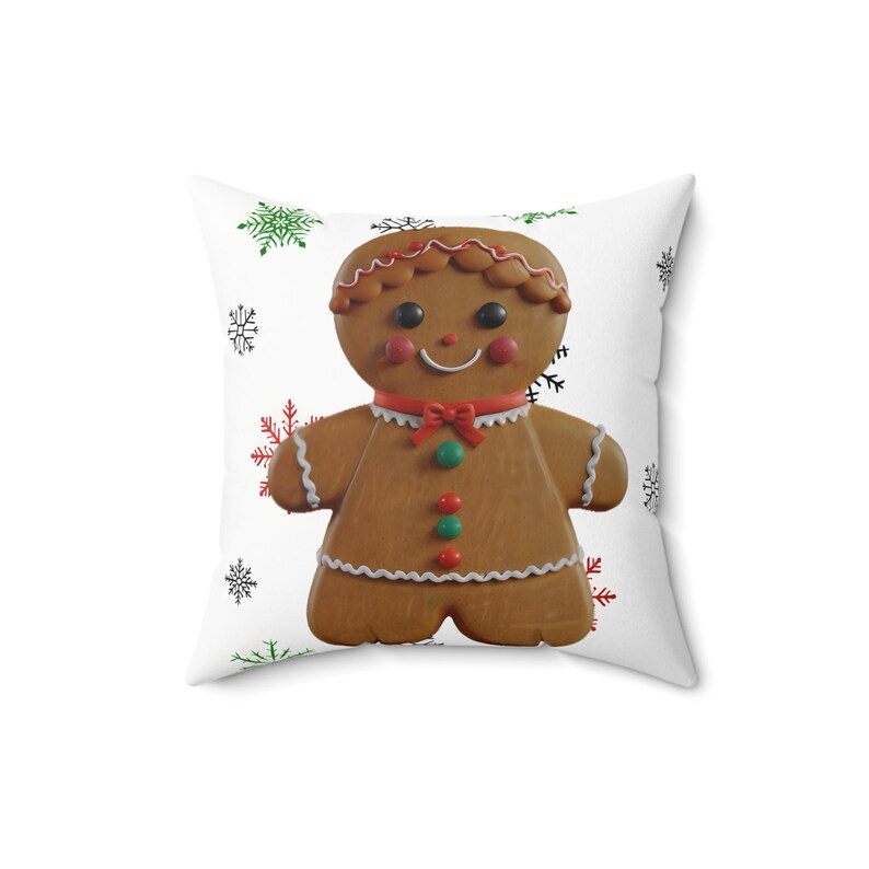 Pillow Gingerbread Man Design - Etsy