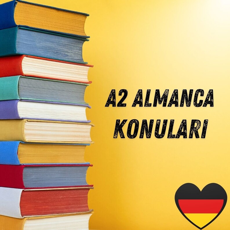Almanca A2 Konu Anlatımı PDF - Etsy