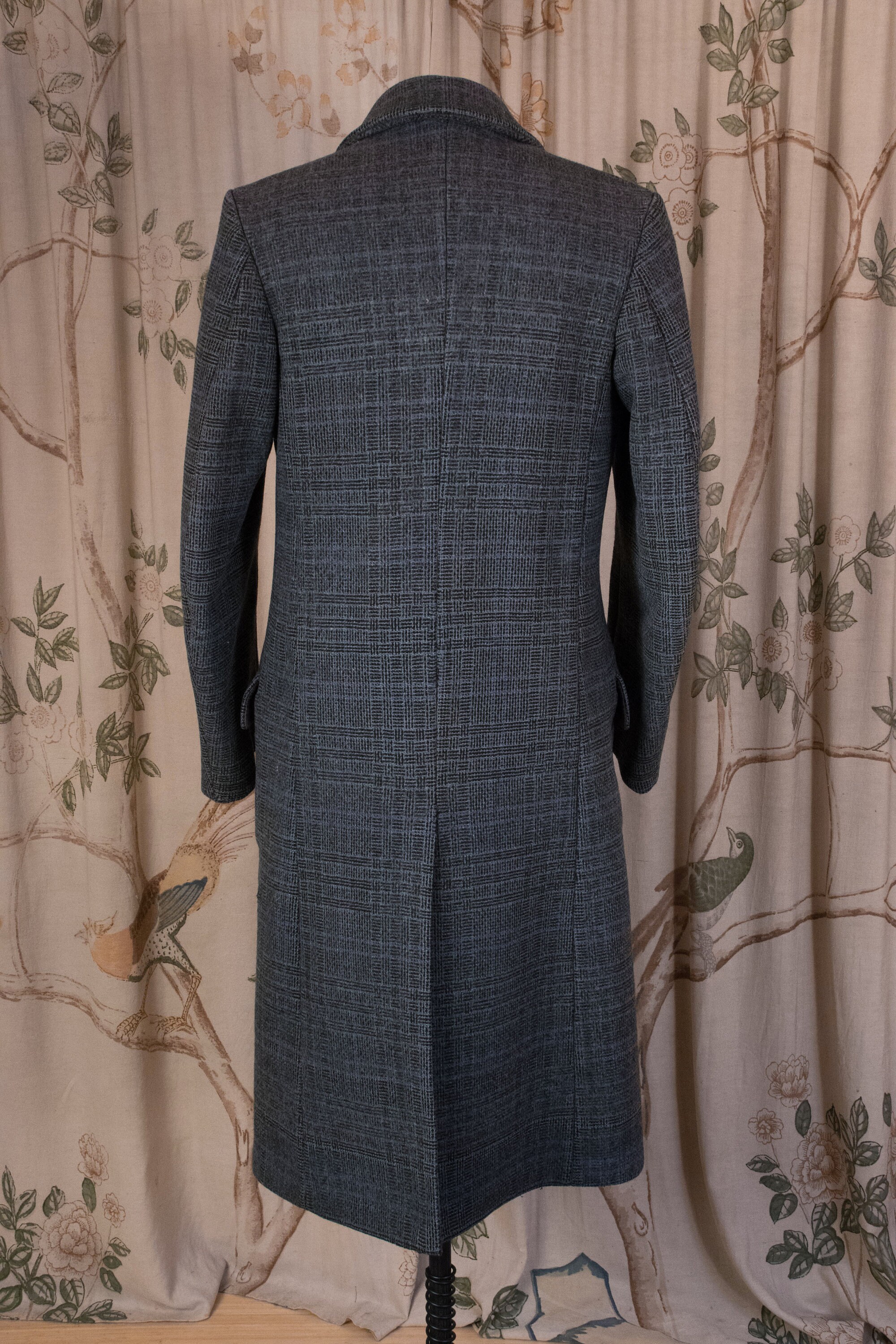 1930s Coat - Striking Mens 1930s/Early 40s Heavy Wool Tweed Coat in ...