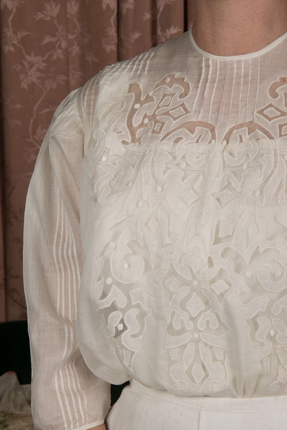 1900s Blouse - Authentic Antique Edwardian Arts and C… - Gem