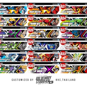 Beyblade X_battle Pass Sticker - Etsy