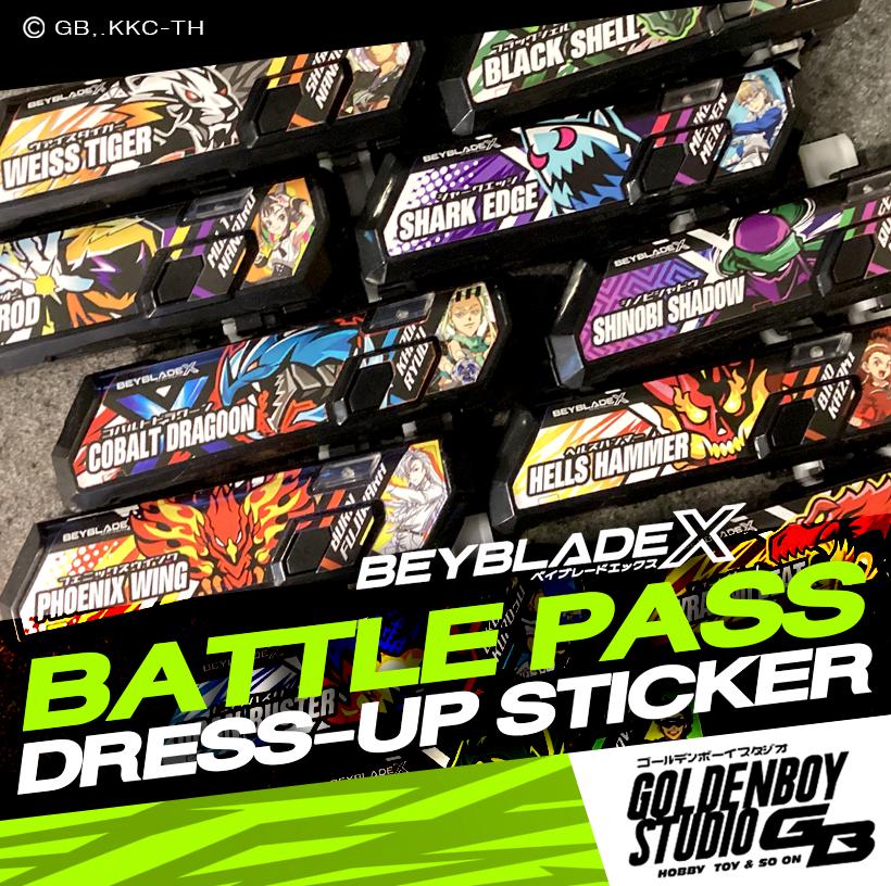 Beyblade X_battle Pass Sticker - Etsy