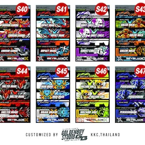 Beyblade X_dress-up Sticker - Etsy