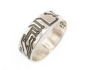 Circuit Board Ring - Etsy