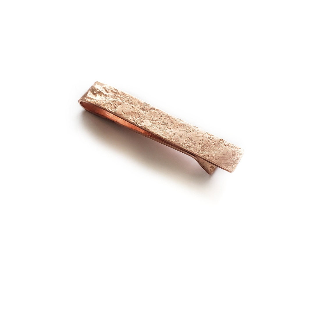Harvest Moon - Copper Tie Bar - Etsy