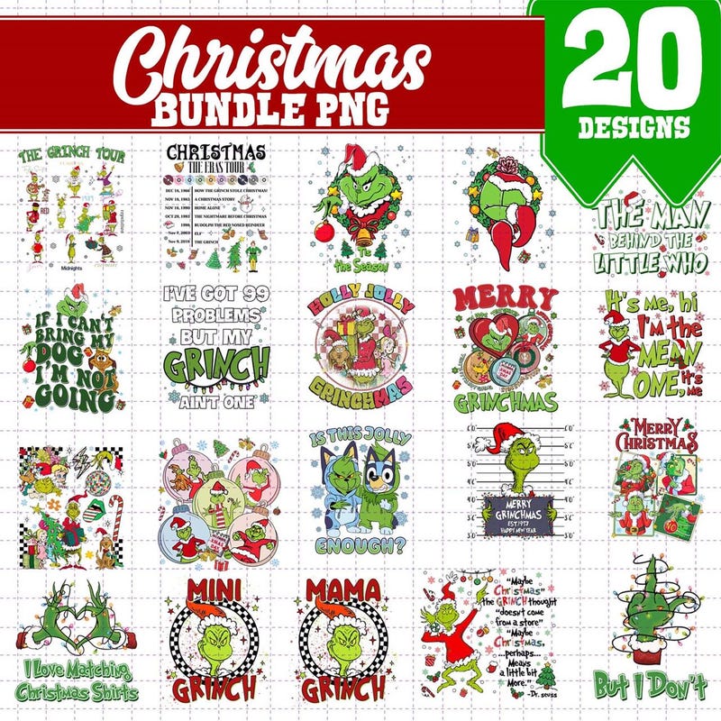 Grinch Svg File - Etsy