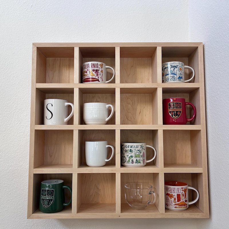 Coffee Mug Display - Etsy
