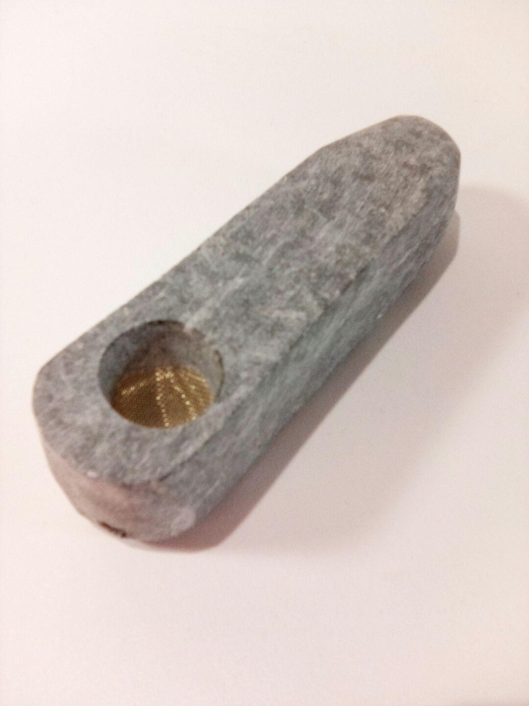 Hand Carved American Soapstone Pipe 12082403 - Etsy
