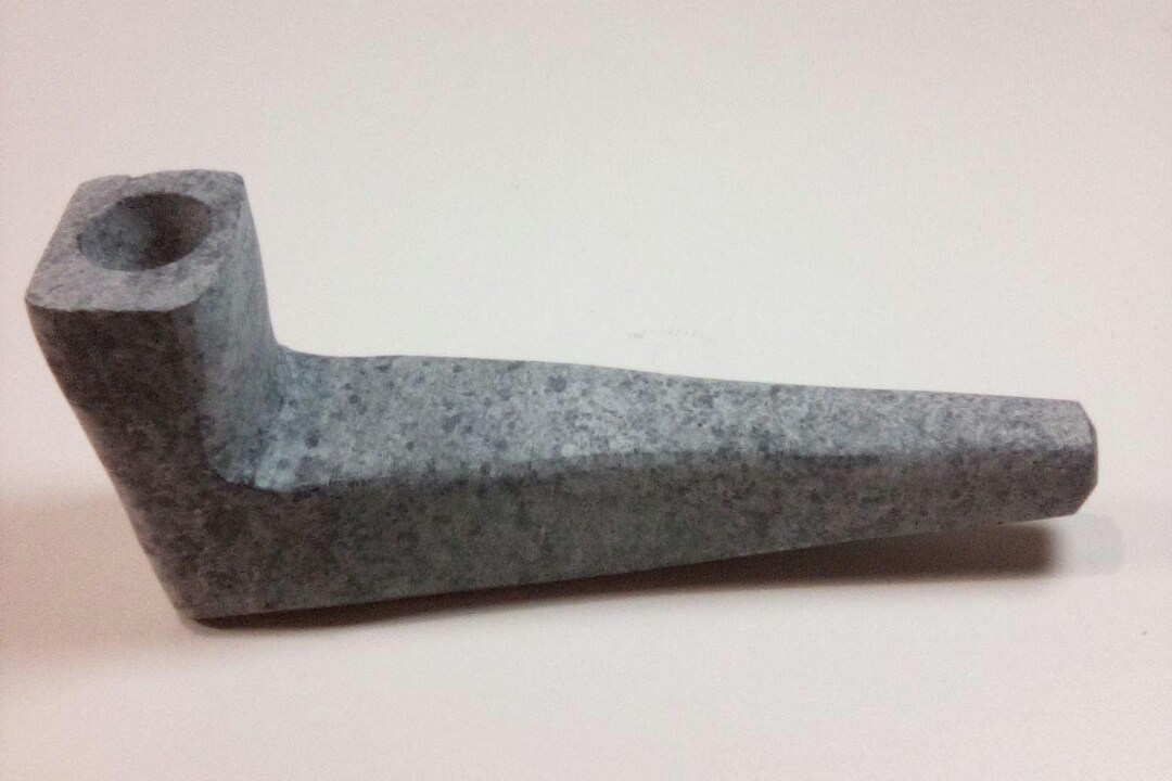 Hand Carved American Soapstone Pipe 09042404 - Etsy