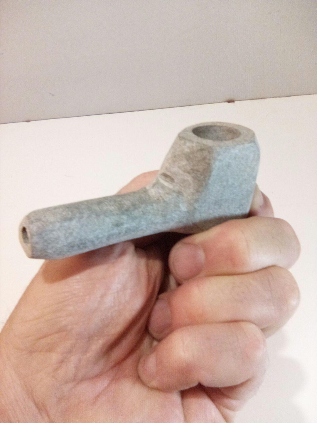 Hand Carved American Soapstone Pipe 04202504 - Etsy