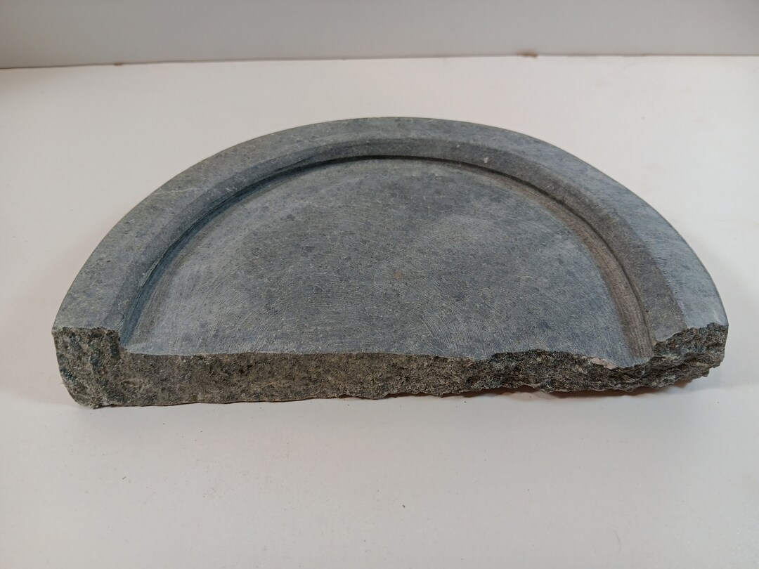 Soapstone Tray With Live ( Rustic) Edge. - Etsy