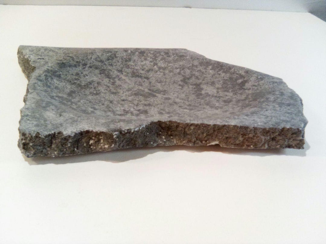 Soapstone Tray/ Dish With Live Edge 12132401 - Etsy