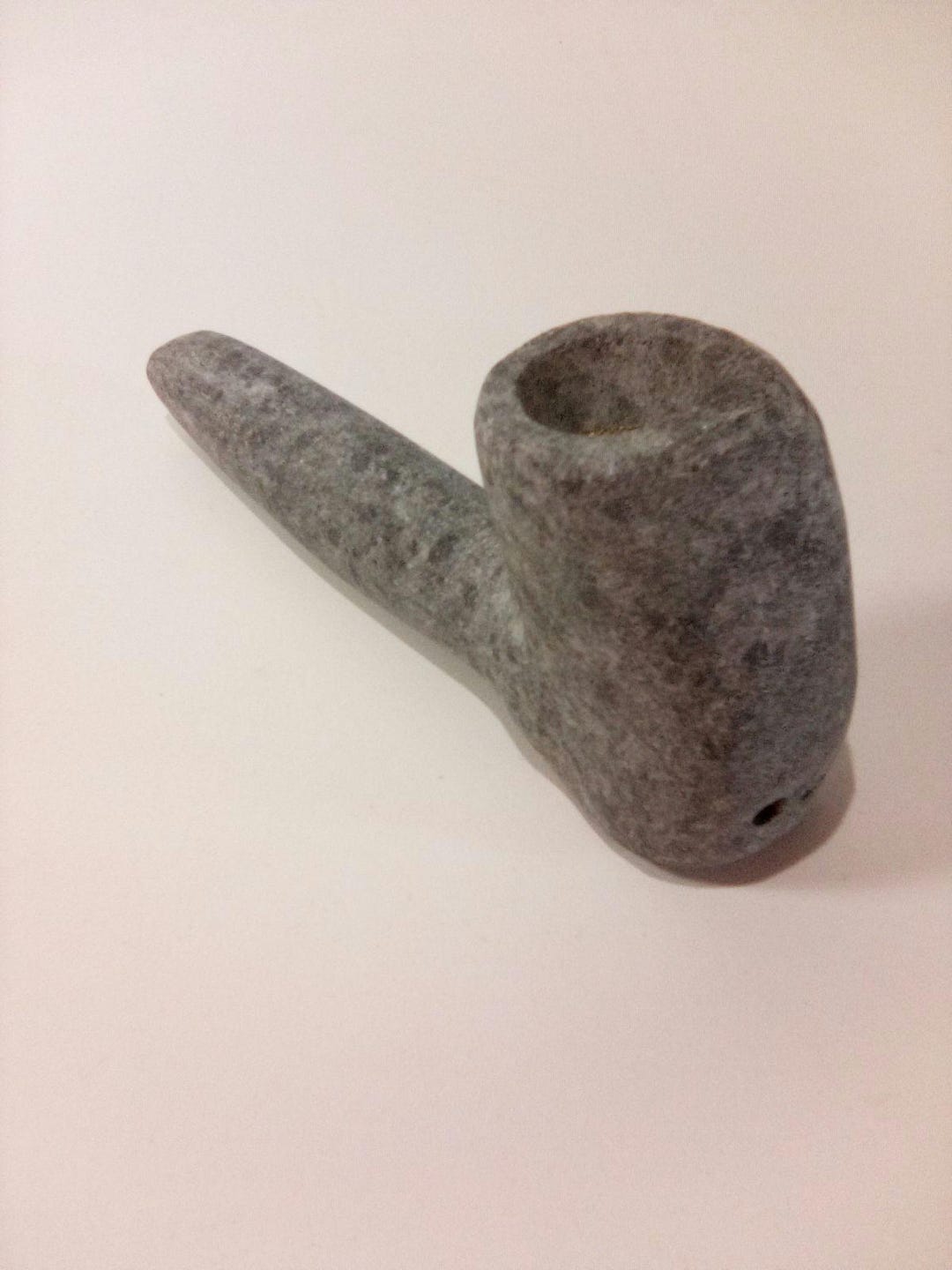 Hand Carved American Soapstone Pipe 12092402 - Etsy