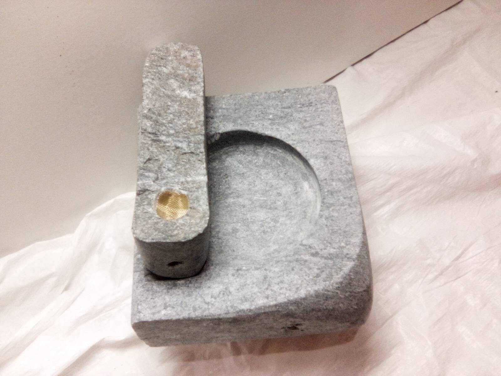 Soapstone Carved Pipe and Tray/ Pipe Holder. 1202104 - Etsy